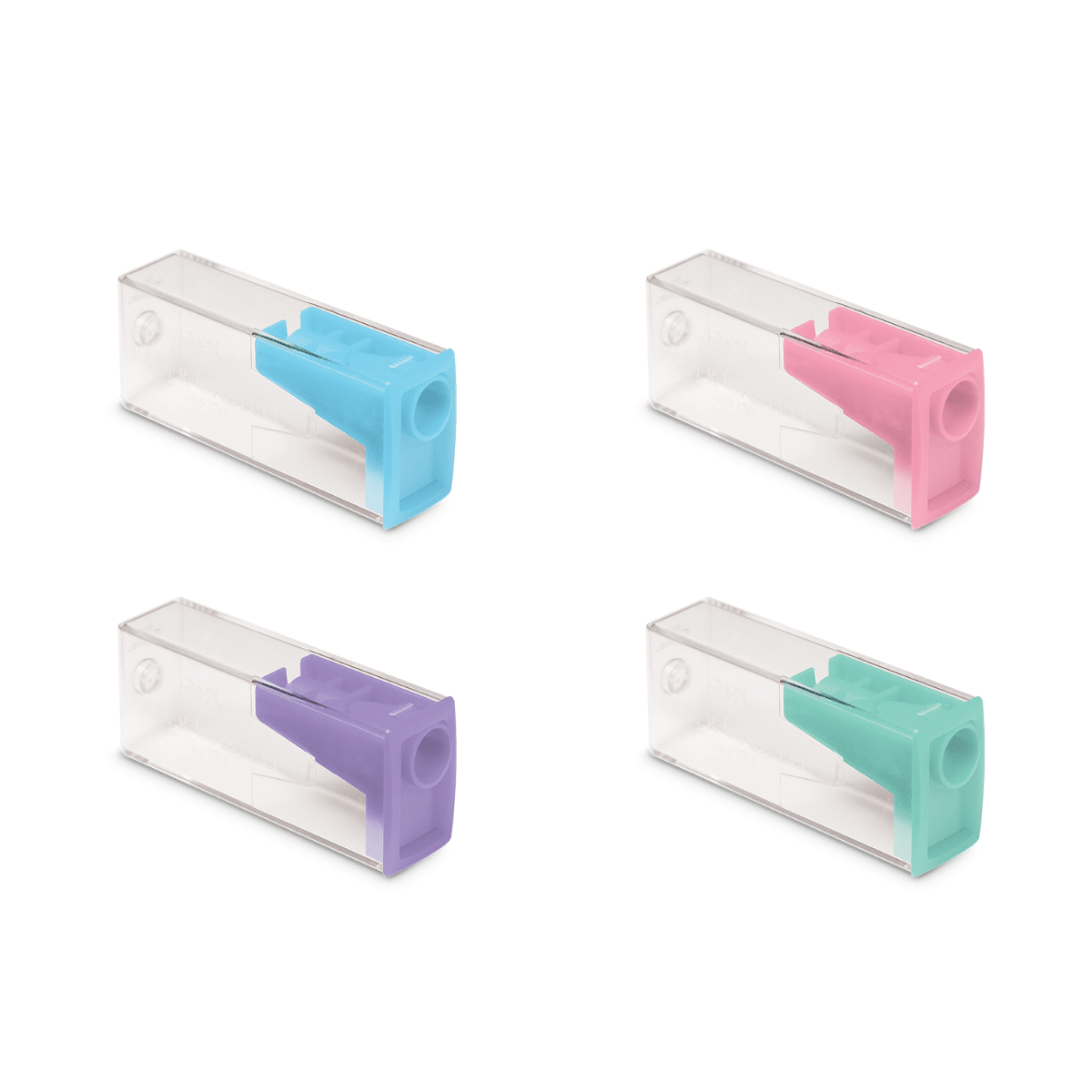 Faber-Castell Rectangular Pencil Sharpener With Pastel-Colored ...