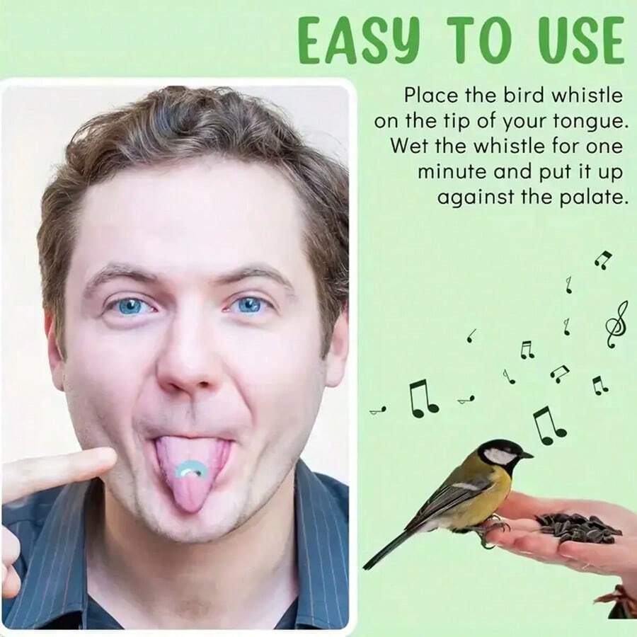 Fun Bird Whistle Toy - 1 Easy To Learn Imitation Attraction Toy With ...