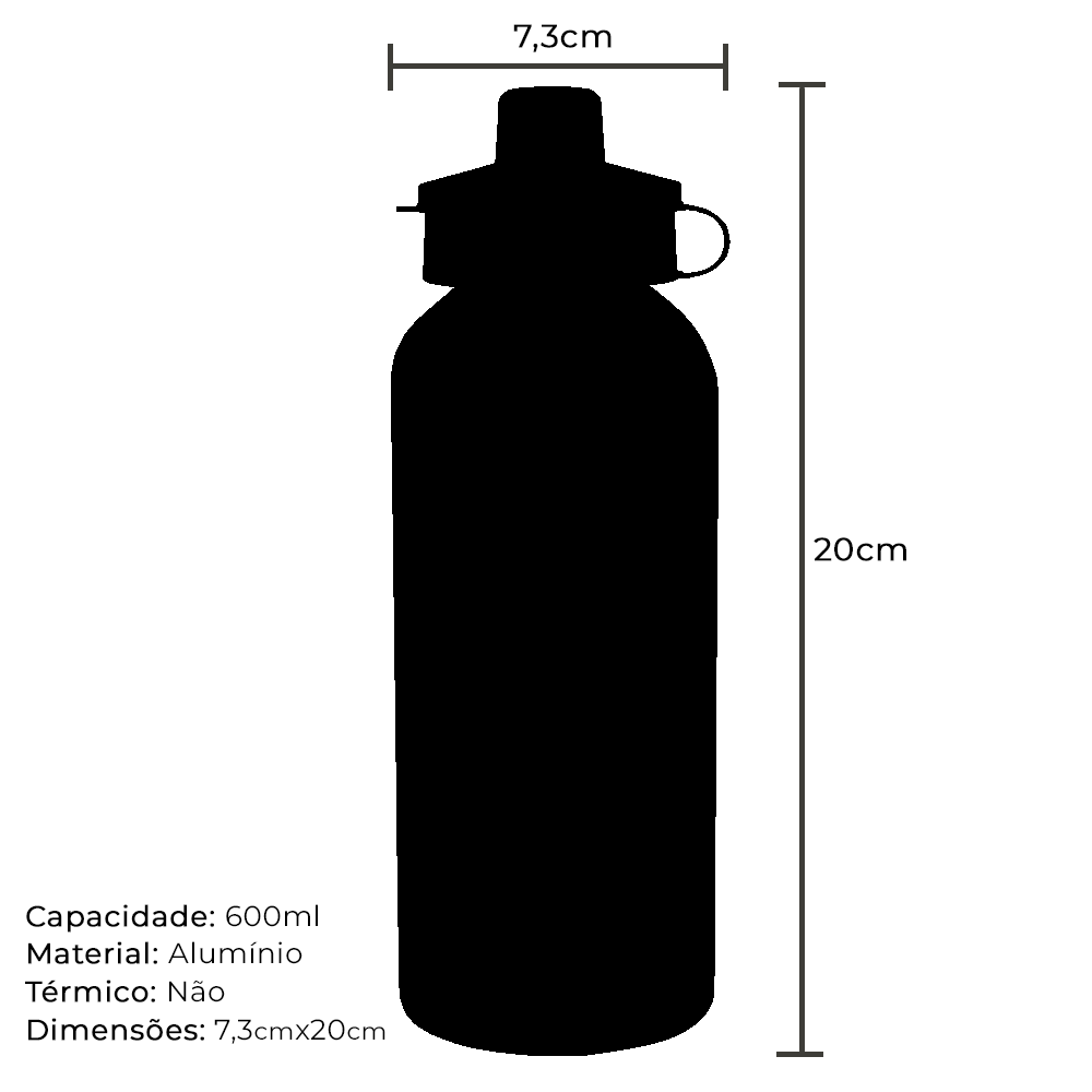 JPS INFO Garrafa Squeeze MQ Dev Programador - Java | SHEIN Brasil