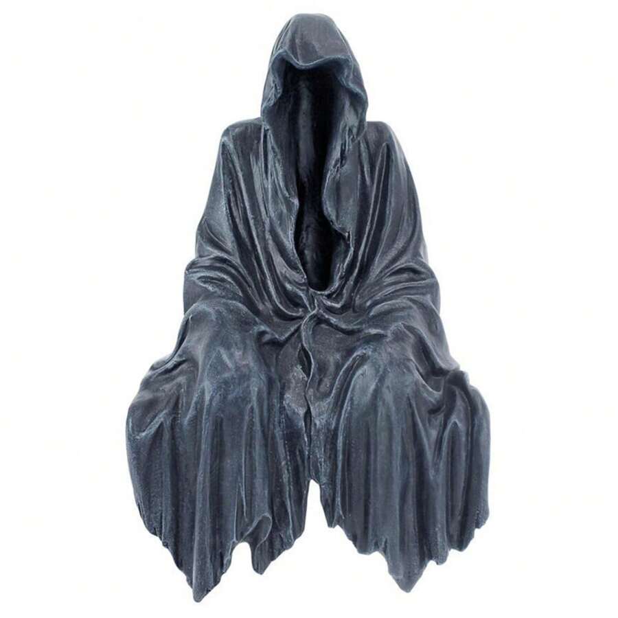 3D Printed Black Cloak Figure Statue, Home Decor Item, Suitable For ...
