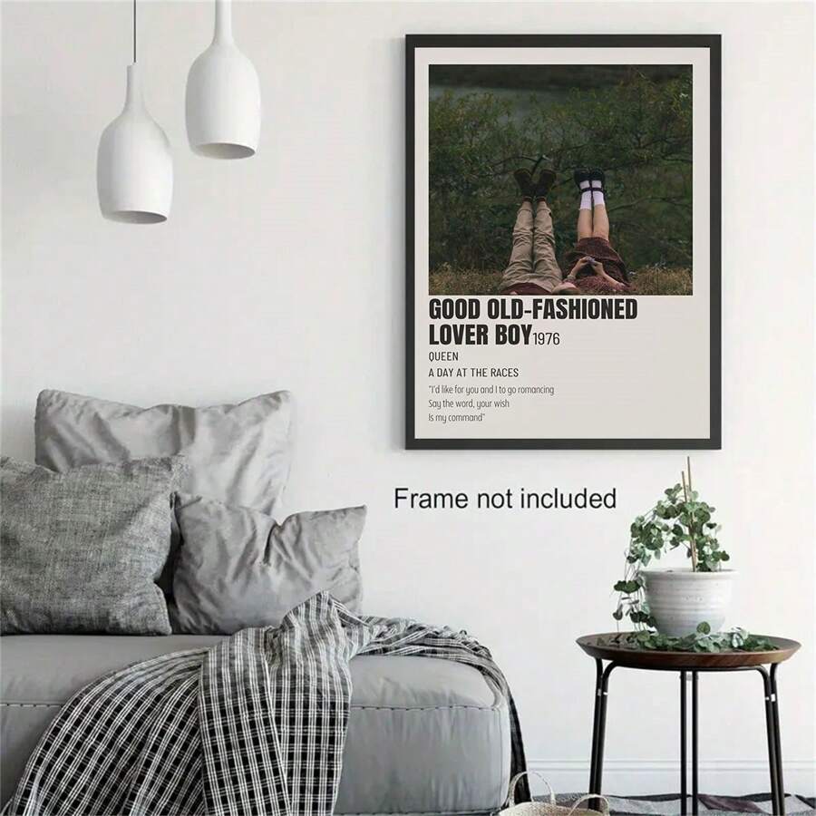 1PC Frameless Two People Laying On The Ground Couple Poster HD Posters ...