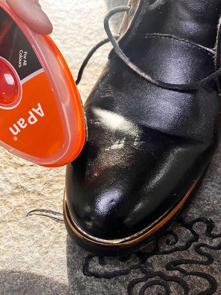 Speed Shine Shoe Polish Black Colorless Universal Wipe Leather Shoes ...