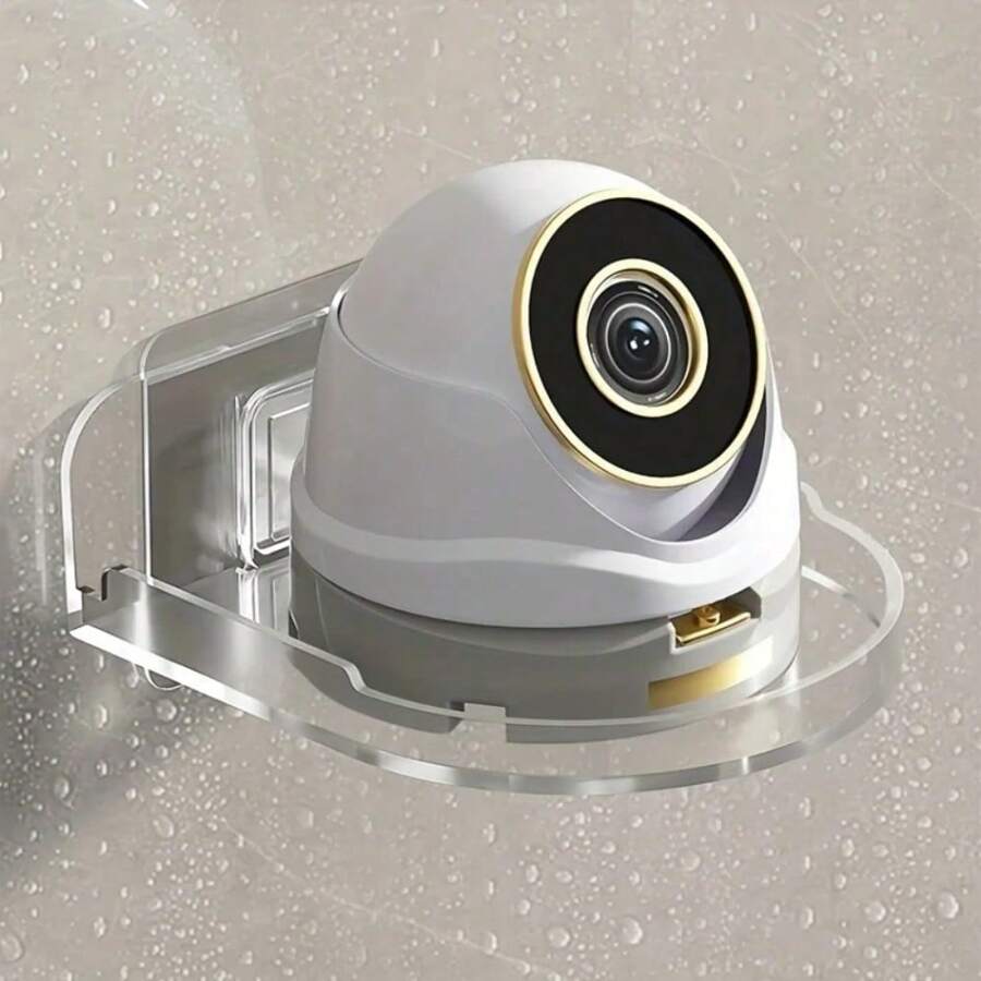 Non-Drill Adhesive CCTV Camera Wall Mount Bracket, Universally ...