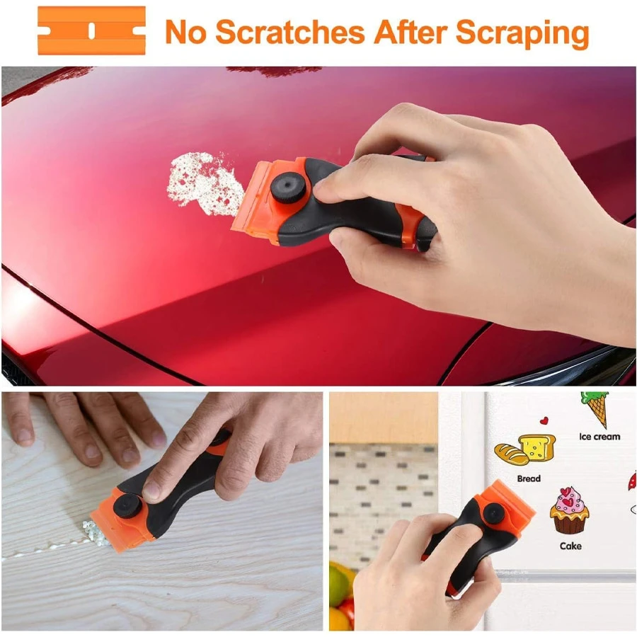 1set Ceramic Glass Cleaning Squeegee With 10 Blades, Telescopic ...