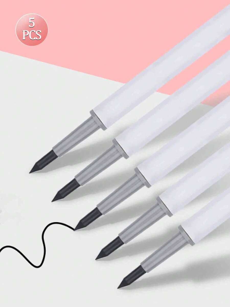 5pcs Retractable Mechanical Pencil Lead Refills For School Students ...