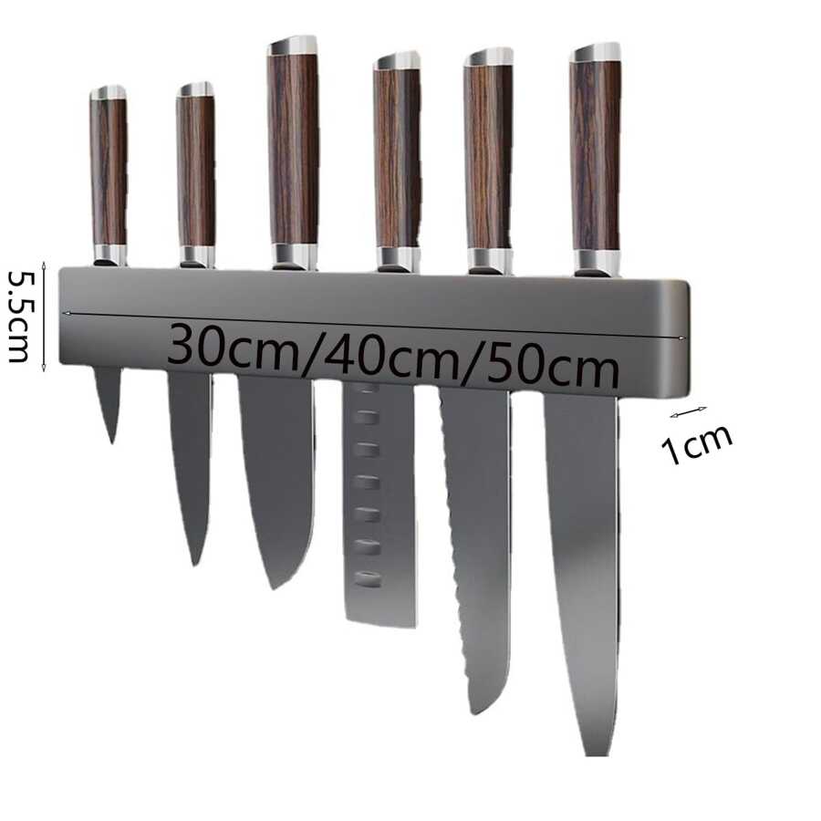 Multi-Function Kitchen Utensil Rack, Wall-Mounted Knife Holder, Knife ...