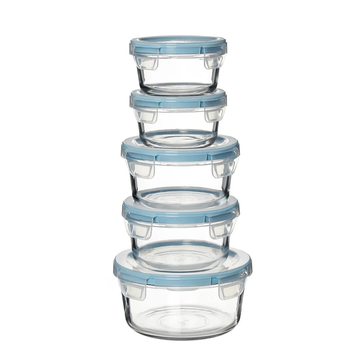 Anchor Hocking TrueLock Locking Lid Glass Food Storage Containers, 10 ...