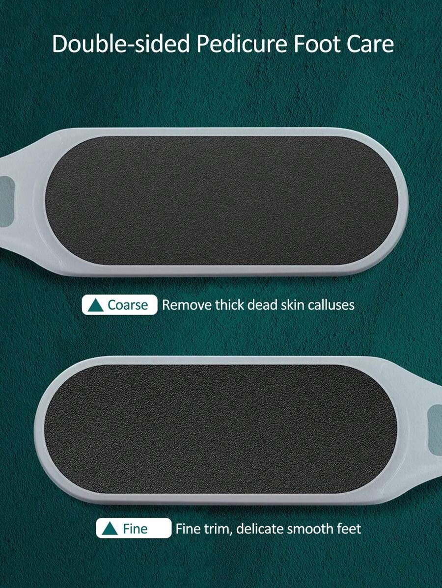 Double-Sided Plastic Foot File Pedicure File For Feet Dead Skin Remover ...