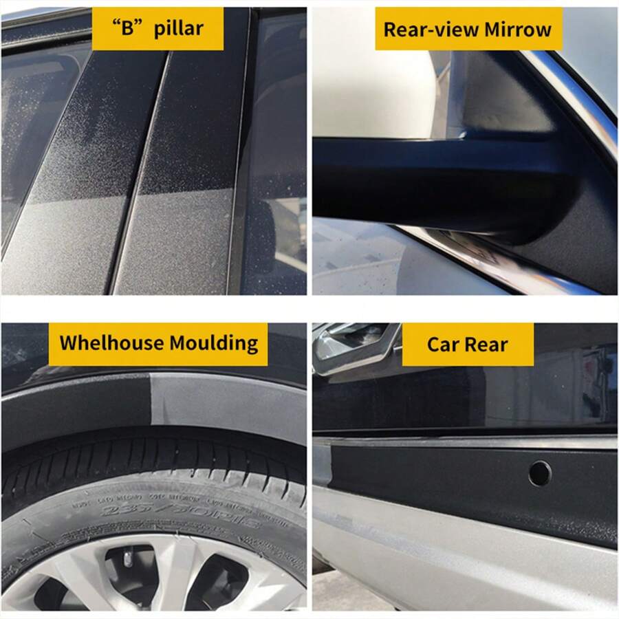 Quick Plastic Trim Restorer -Ceramic Trim Coat Kit - Ceramic Coating ...
