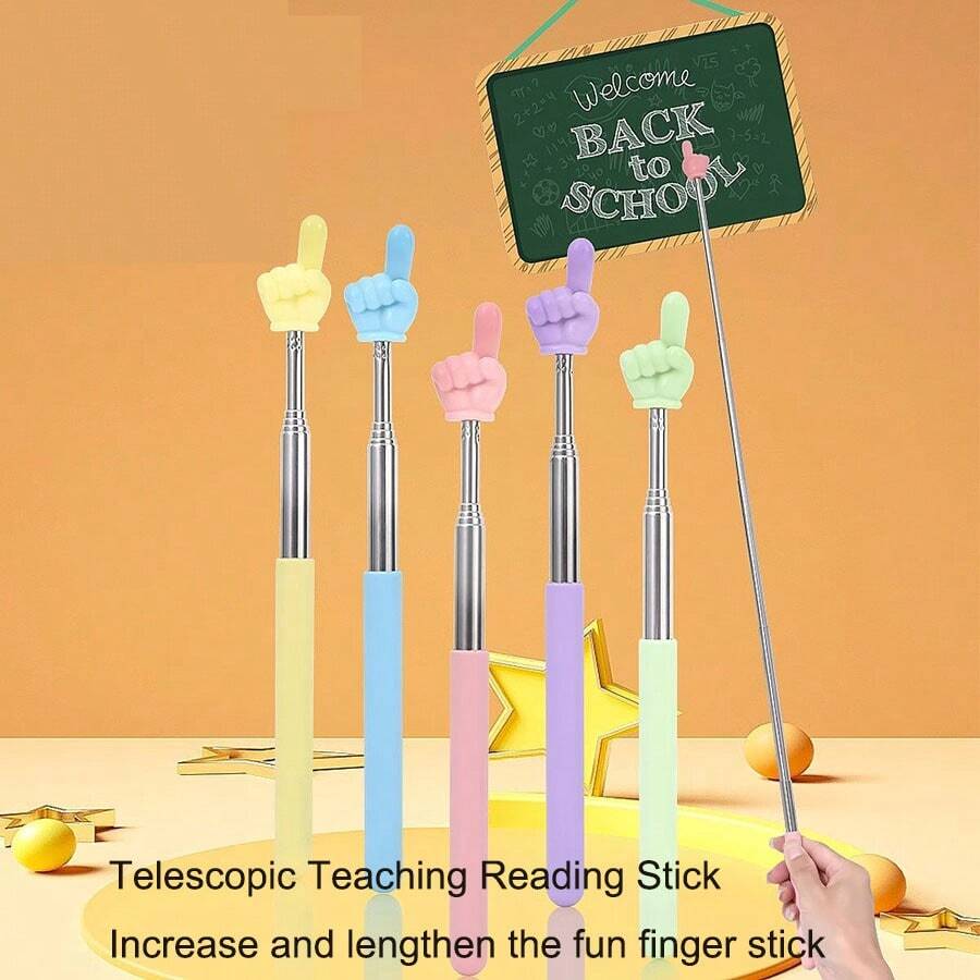 Upgraded 68cm Extendable Reading Pointer, Telescopic Stick For Teacher ...