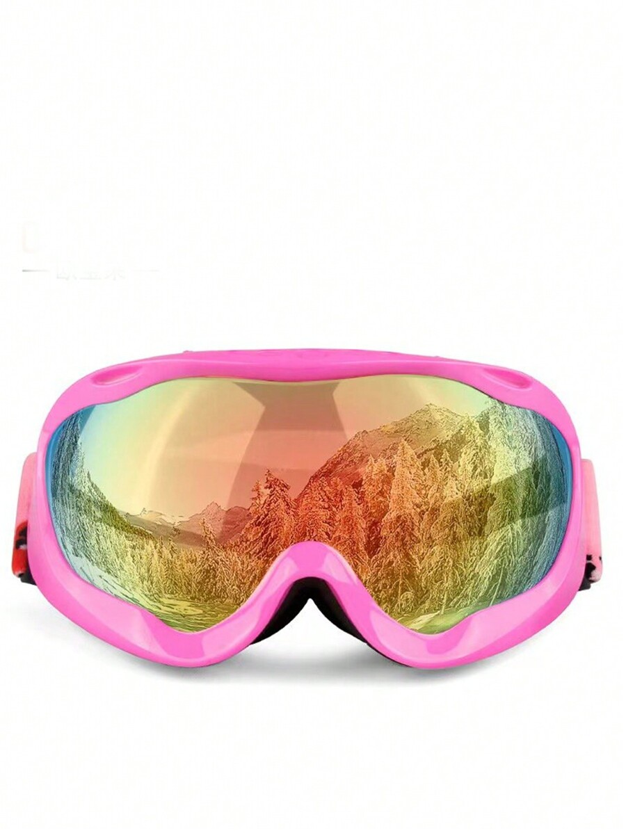 Winter Adult Ski Glasses Windproof UV Ski Glasses Double-Sided Anti-Fog ...