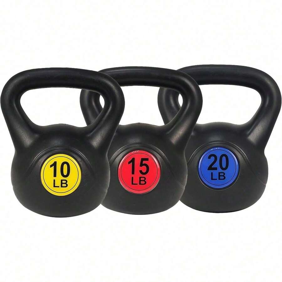 Wide Grip Kettlebell Exercise Fitness Weight Set, Multiple Sizes ...