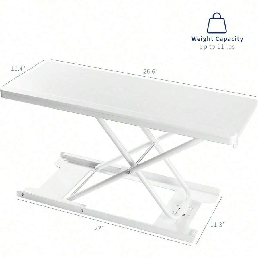 Single Top 27 Inch Heavy-Duty Scissors Lift Keyboard And Mouse Riser ...