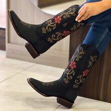 Bota Vaquera para Mujer Modelo Adorada | Moda de Mujer | SHEIN México
