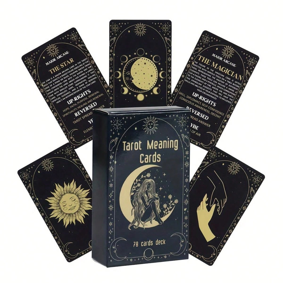 Modern Spellcasters Tarot Oracle Deck Game Card, Casual Entertainment ...