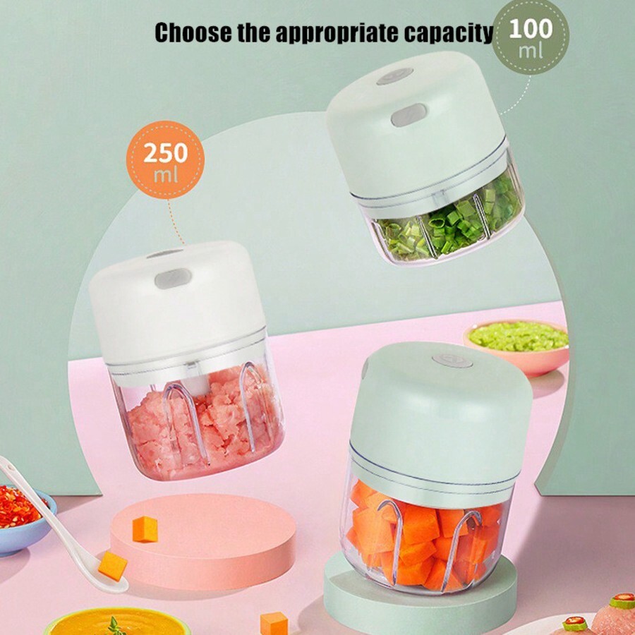 2025 NEW Kitchen Electric Garlic Grinder Garlic Mash, Garlic Mash ...