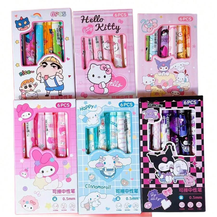 Sanrio Sanrio Erasable Retractable Pen For Students, Ergonomic Hot ...