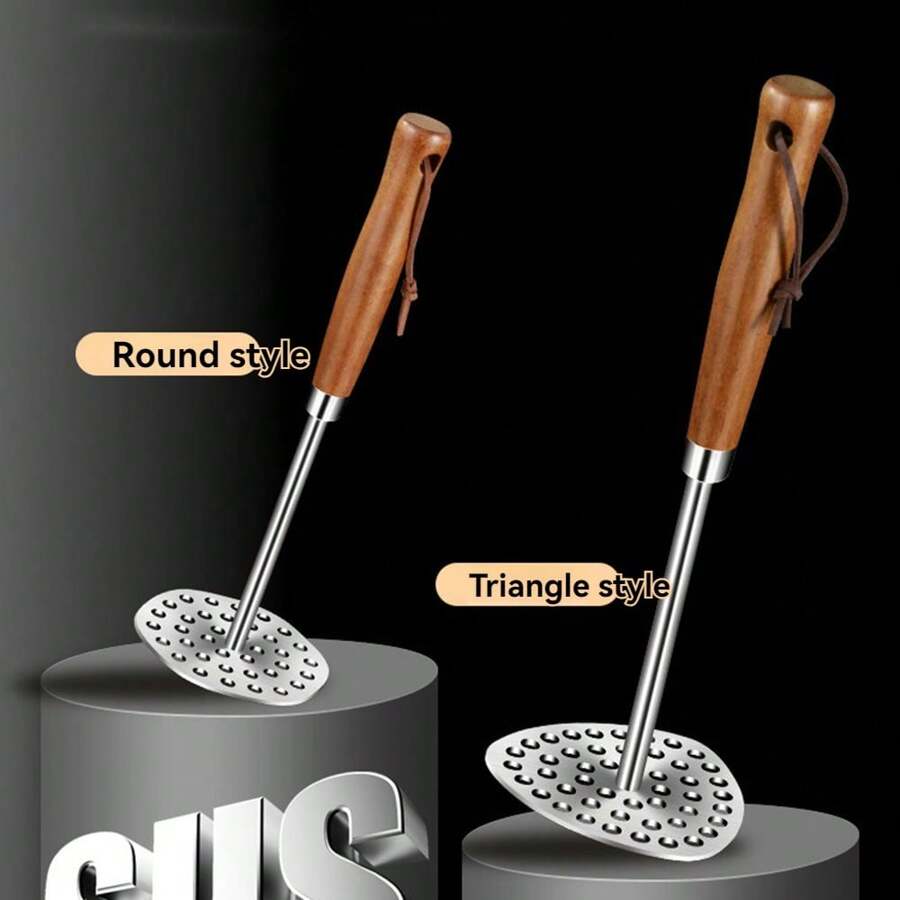 1pc Potato Masher, Hand Held Potato Masher, Stainless Steel Potato ...