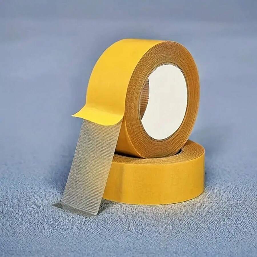 1/3 Pack High Strength Double-Sided Net Tape, Translucent Heavy Duty ...