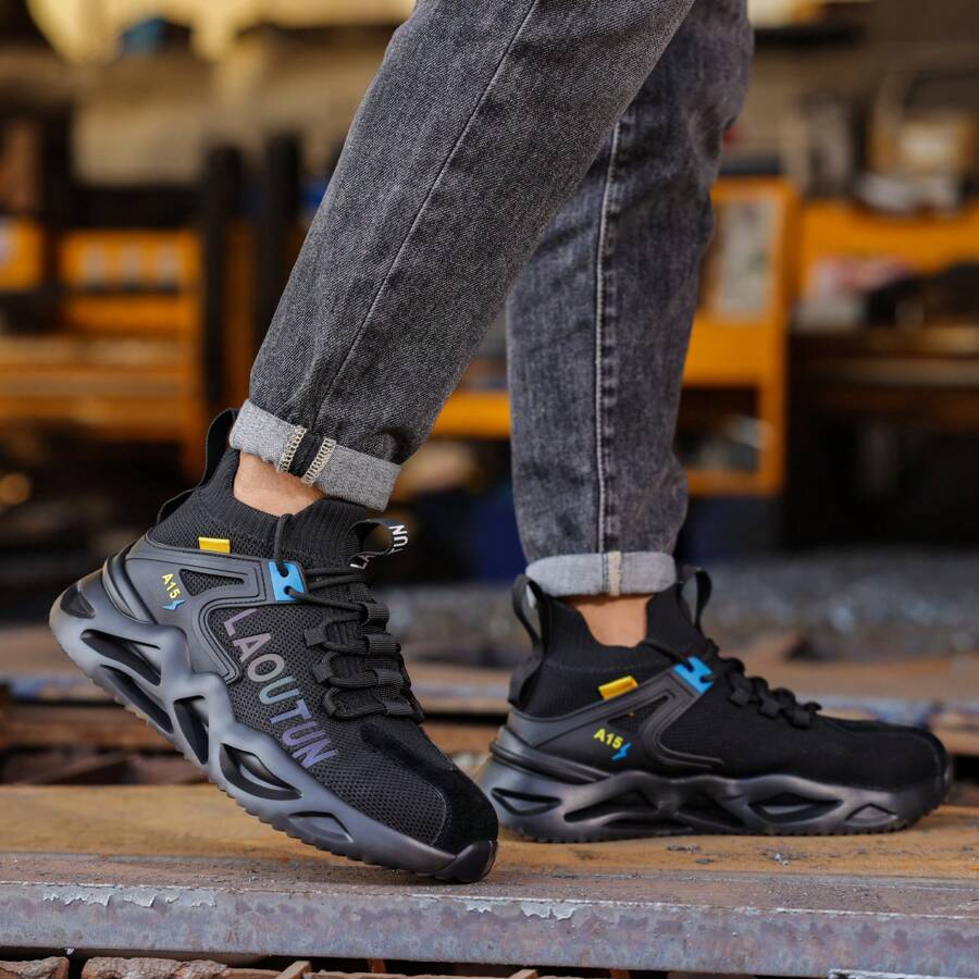 Labor Protection Shoes Men Custom Series Anti-Hit Anti-Puncture ...