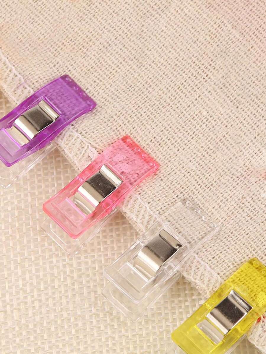 1PC Colorful Fixed Axe Clips Positioning Plastic Sewing Clips ...