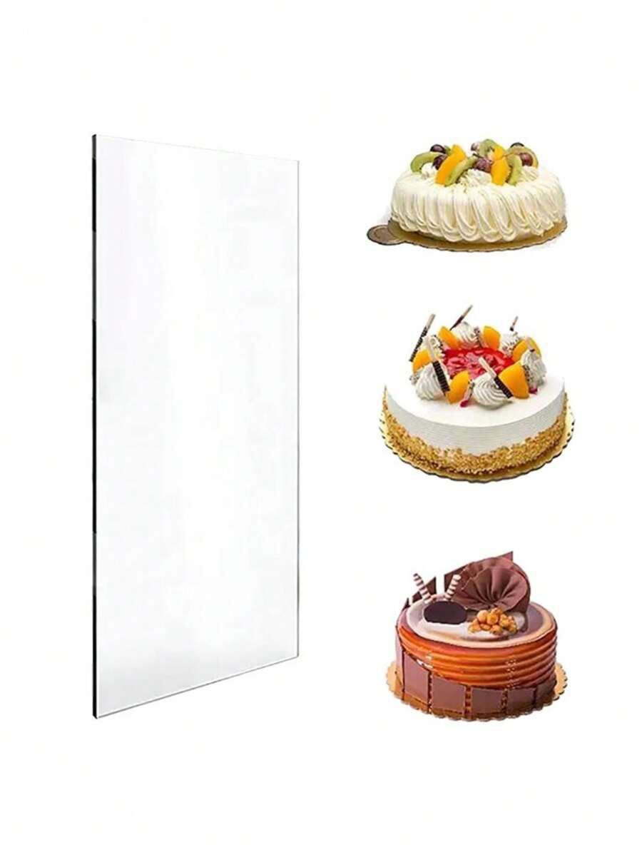 Acrylic Cake Disc Round Cake Board For Cake Trimming Circle Clear ...