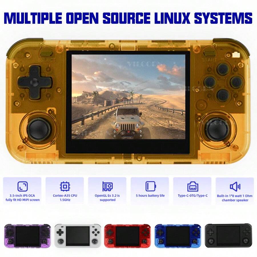 Retro Handheld Open-Source Linux System Classic Game Consoles 3.5 ...