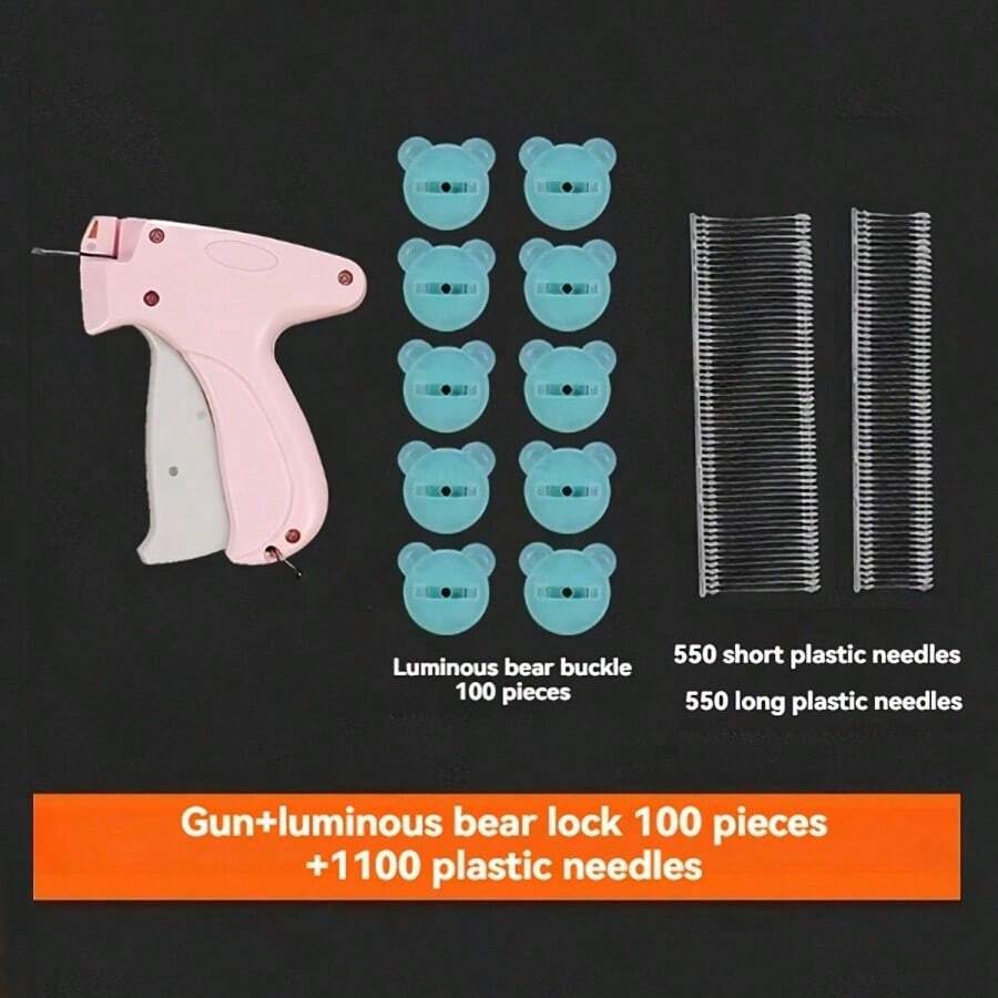 Quick Clothing Fixer Consulbefor Sewing Machine Quilt Tacking Gun Micro ...