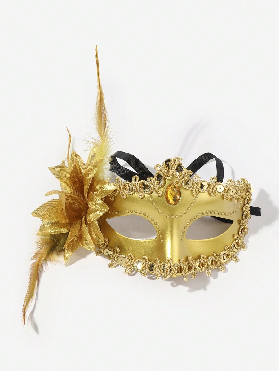 2025 Celebração do Carnaval Máscara Decorativa do Baile de Máscaras ...