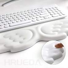 Keyboard Wrist Rest Angel Wing Memory Foam Pad Set Wrist Support ...
