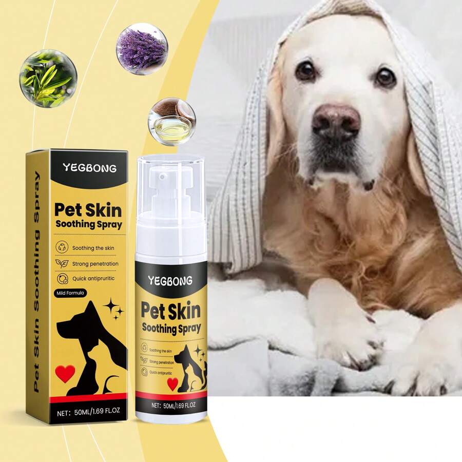 YEGBONG Pet Skin Care Spray, With Gentle Ingredients To Soothe Pet Skin ...