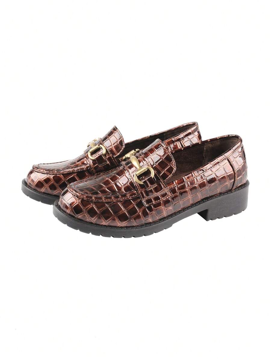 TMA EYES 1 คู่รองเท้าสลิปออนแบบเรียบง่ายสำหรับผู้หญิงที่มีลวดลายผิวหิน ...