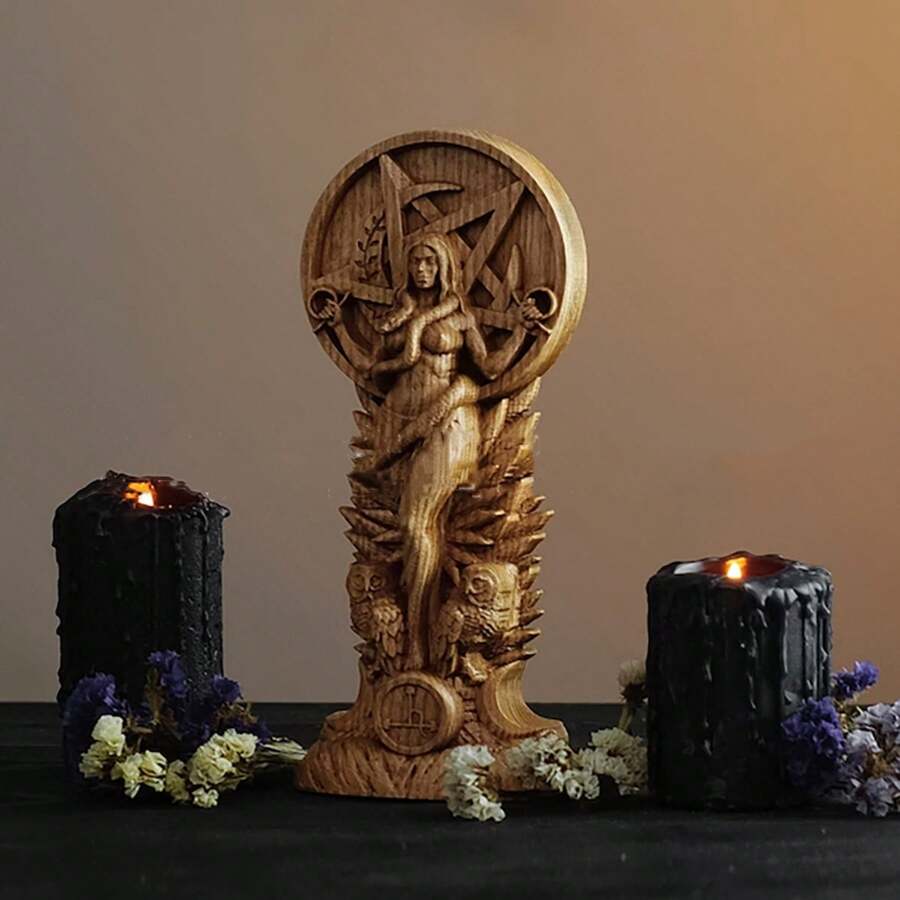 1 Piece Sumerian Goddess Sculpture, Goddess Statue, Goddess Of Wisdom ...