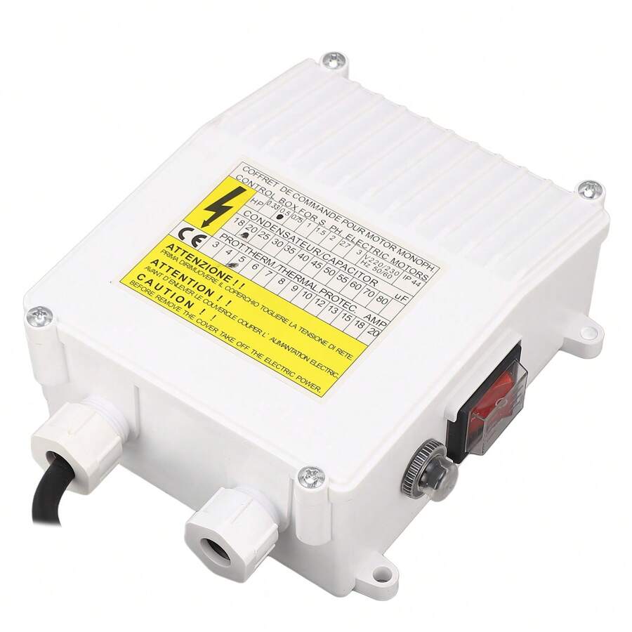 Well Pump Control Box 370W Submersible Pump External Switch Controller ...