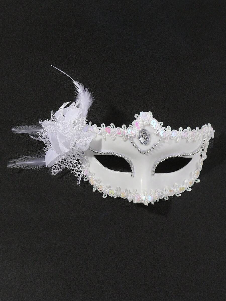 2025 Carnavalviering Venetiaans gemaskerd bal decoratief masker | SHEIN ...