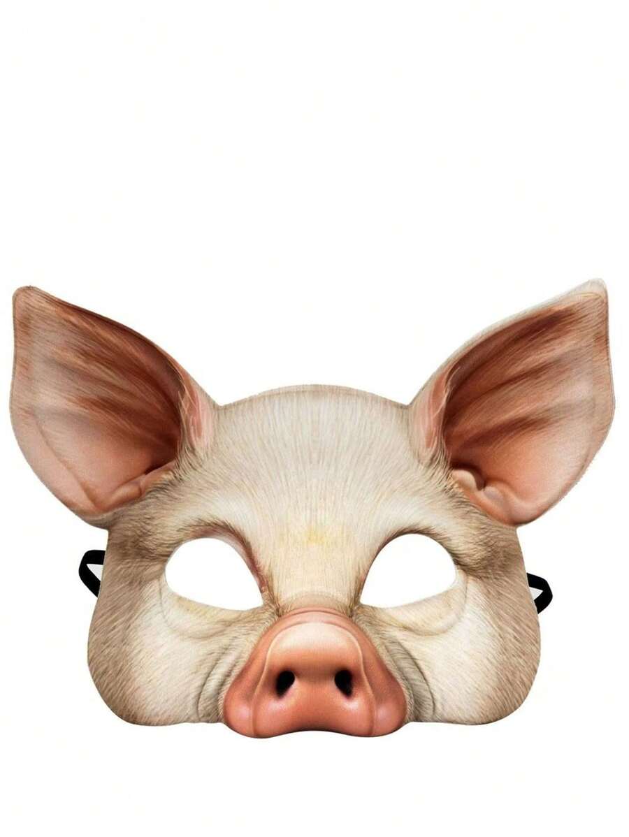 1pc Fun Nylon Pig Mask For A Variety Of Easter - Carnival Party ...