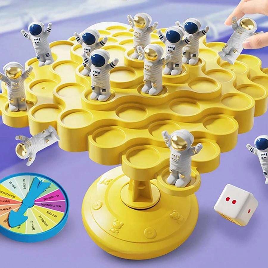 Kids Balance Tree Board Game Astronauts Frog Balance Board Tabletop ...