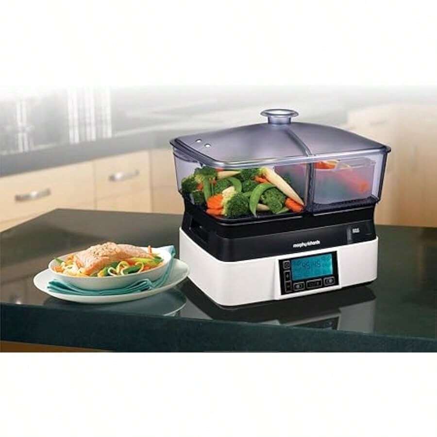 Morphy Richards Intellisteam Compact Food Steamer 6L Synconised ...