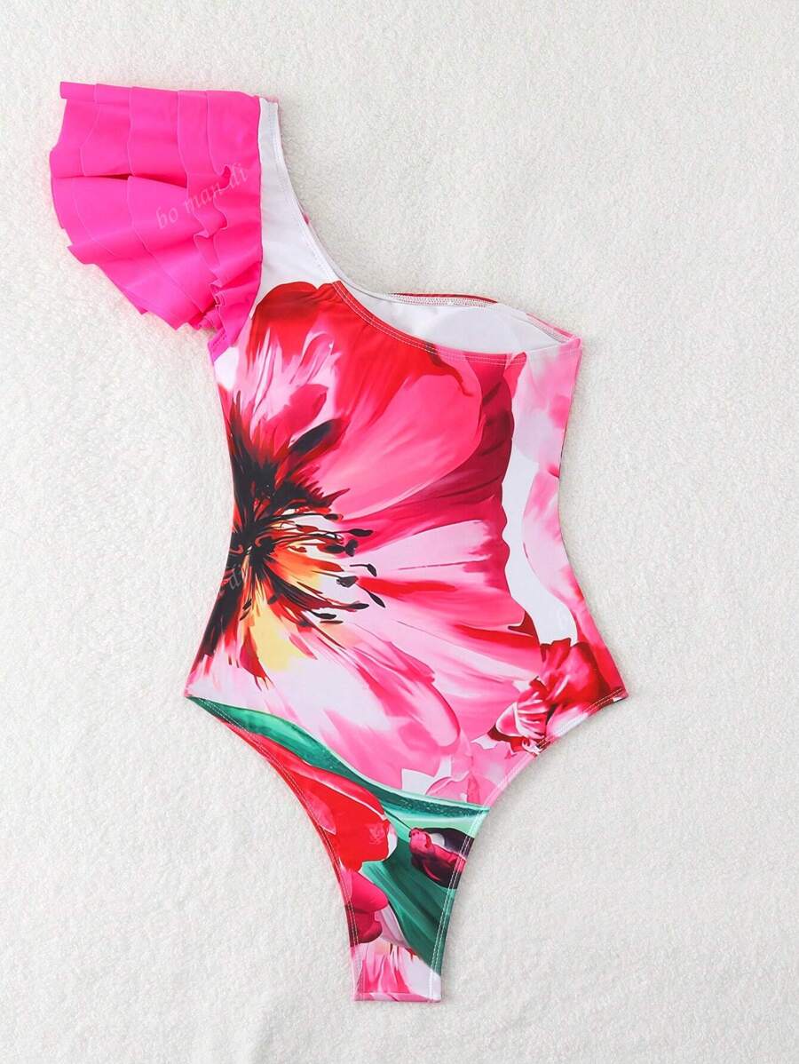 2025 New European & American Fashion One-Piece Modest Tummy Cover Sexy ...