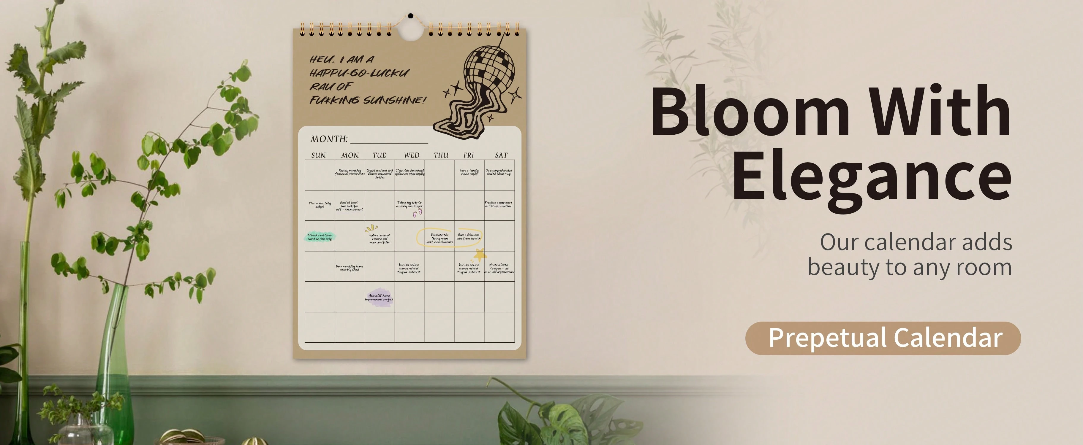 2025 Familienkalender - Monatsplaner von Januar bis Dezember 2025 ...