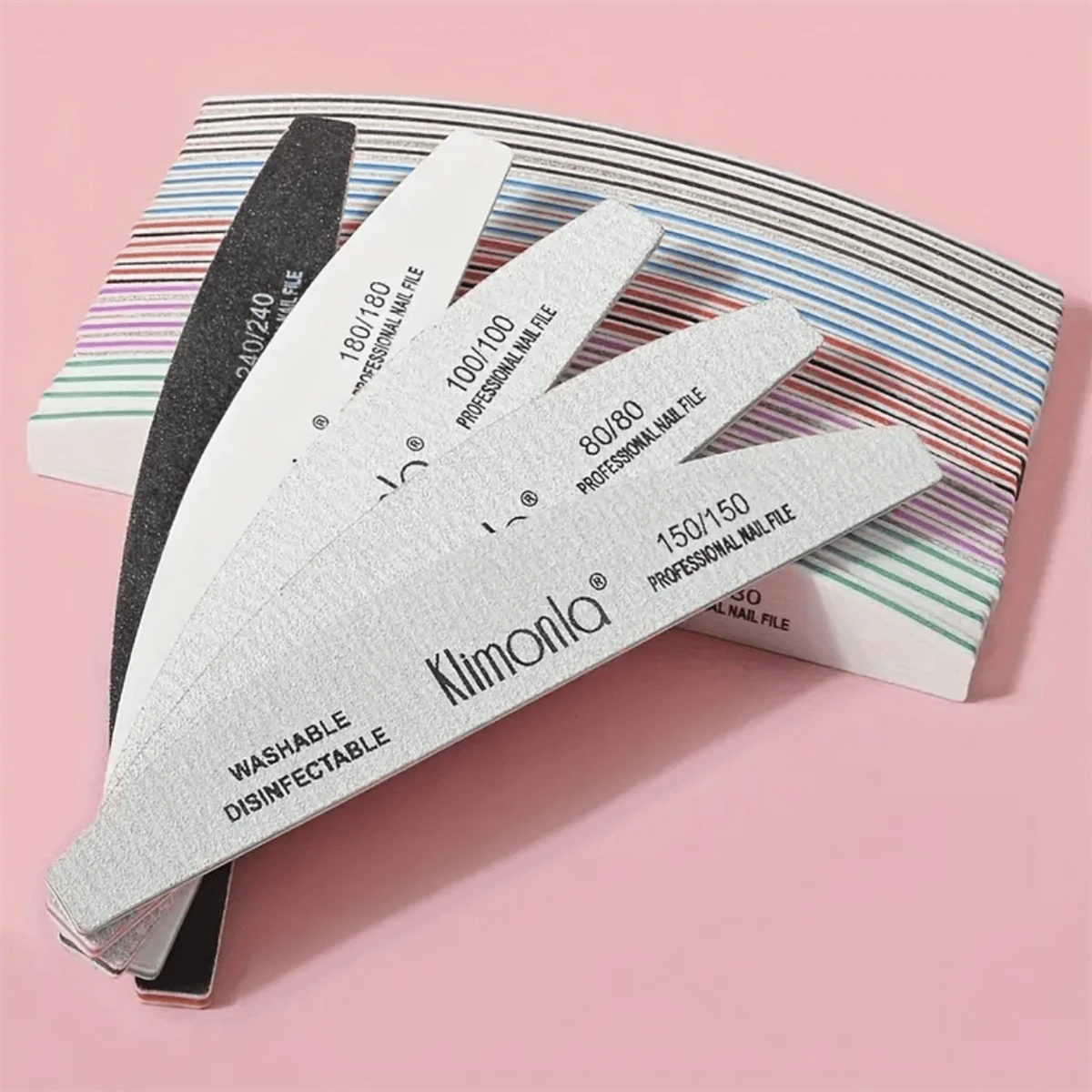 5/10PCS Professional Nail Polishing Files - High-Quality Double-Sided ...