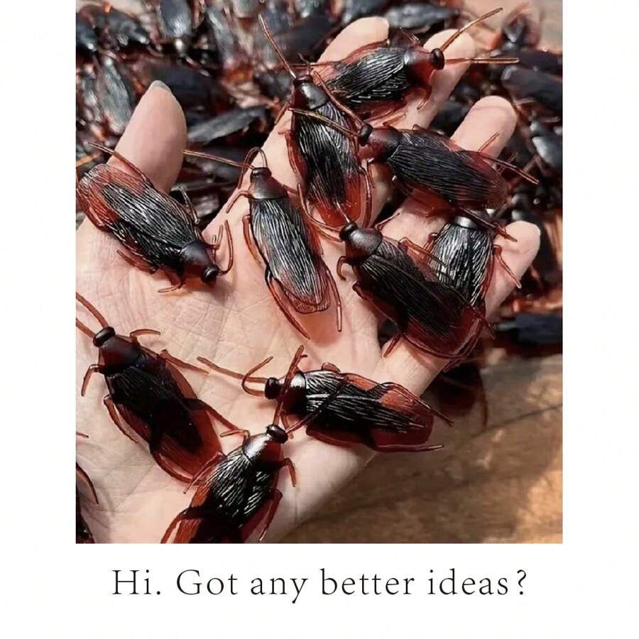 10 a 15 Brinquedos Artificiais de Barata | Prank Props Extremamente ...