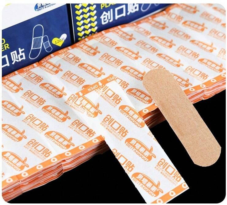 (120 Pieces Of Skin Color Band Aids) First Aid Bandage, Multi-Purpose ...