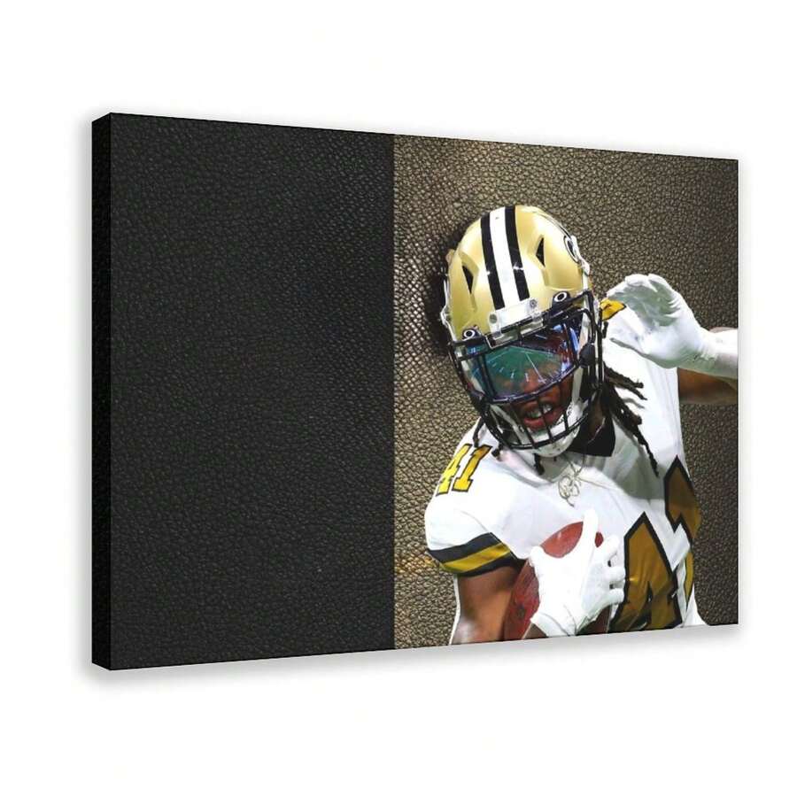 Alvin Kamara 3 Canvas Poster Wall Art Bedroom Decor Living Room ...