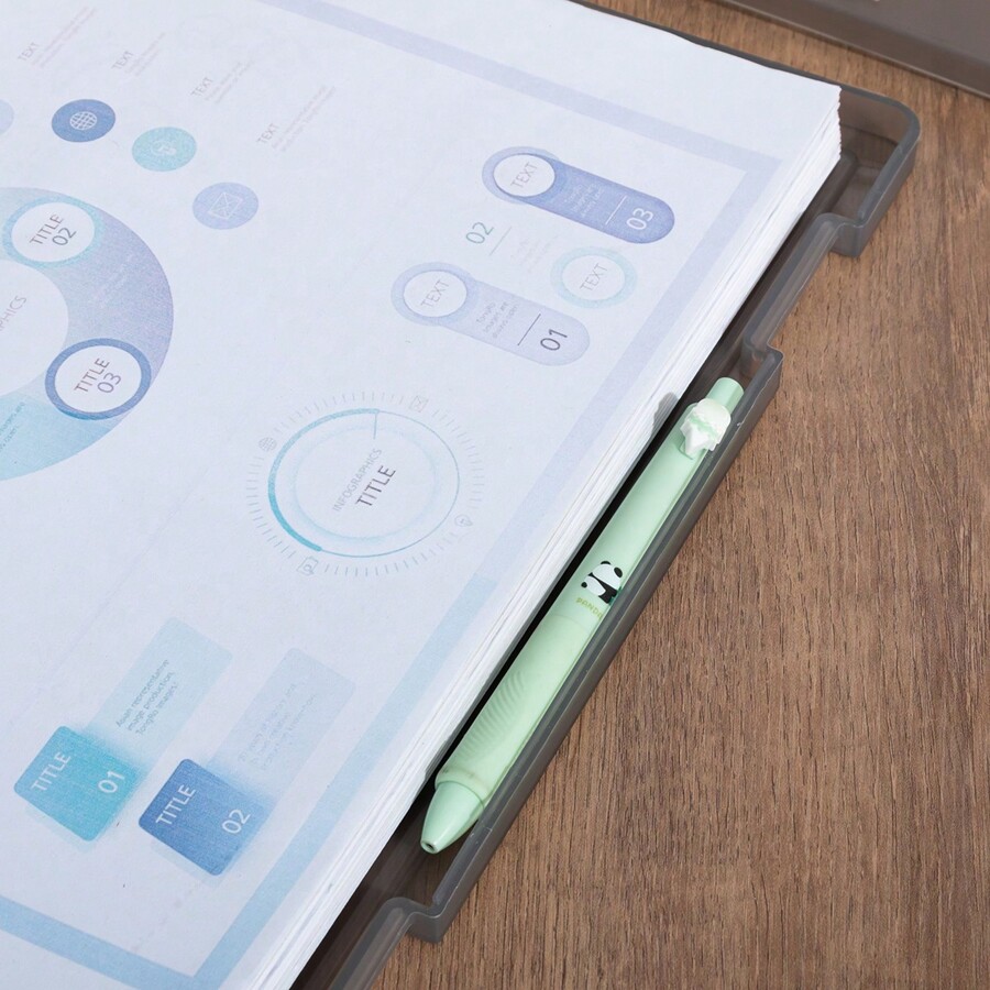 2-In-1 Thickened A4 Writing Pad & Drawing Board Clip, Student/Office ...