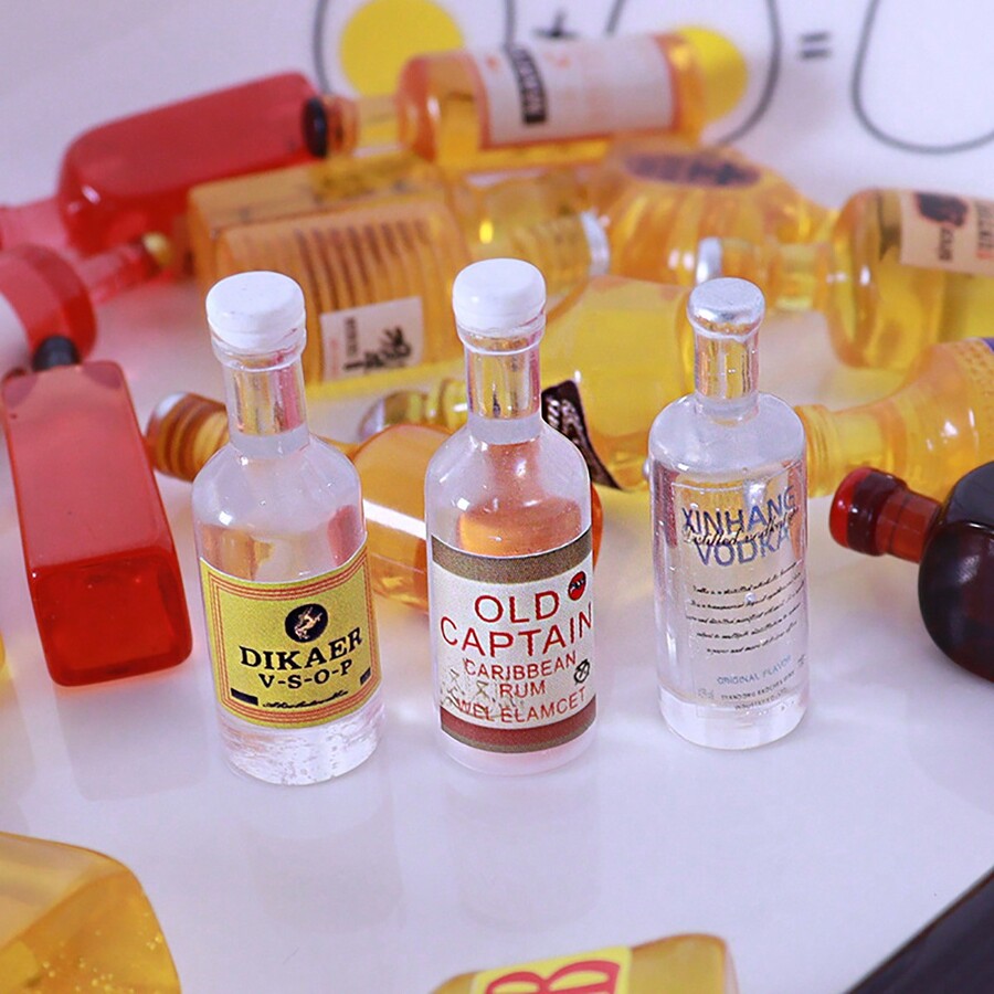 11pcs Miniature Supermarket Metal Shopping Cart Toy Model, Realistic ...