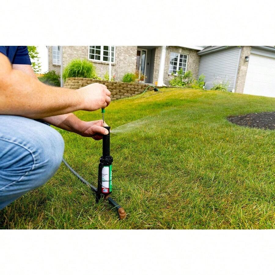 Rain Bird 32HE In-Ground Pro Rotor Pop-Up Sprinkler System Kit With ...