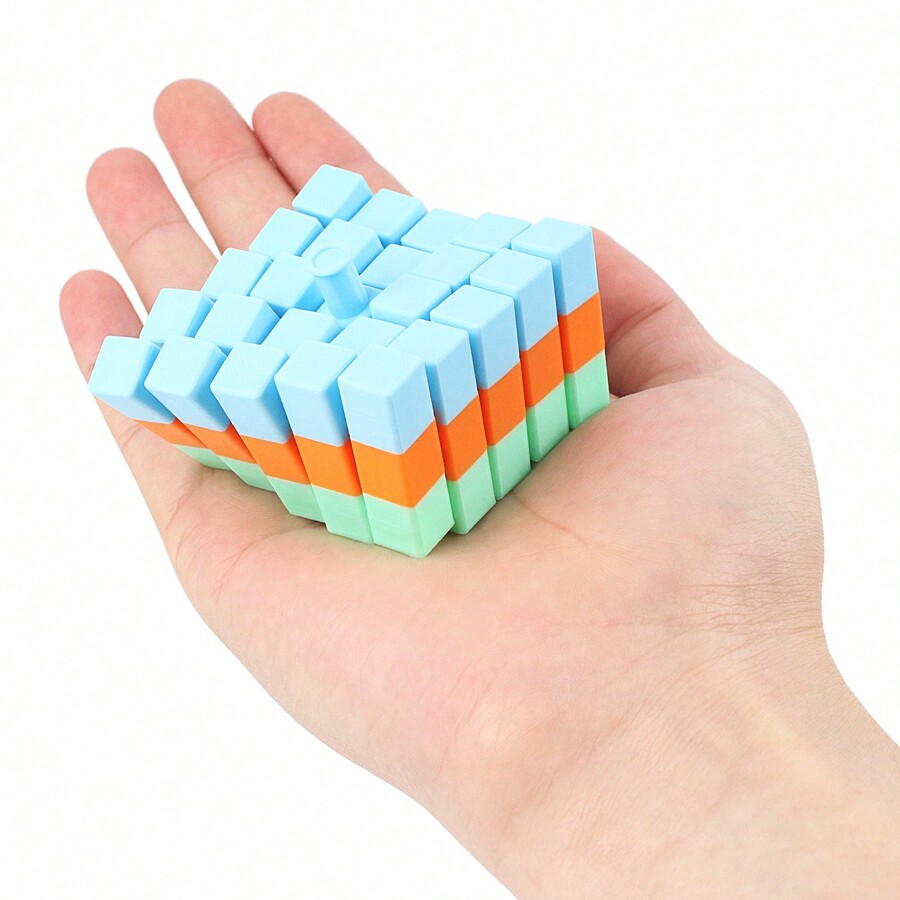 3D Printed Infinity Multi-Color Magic Cube, Square Stress Relief Small ...