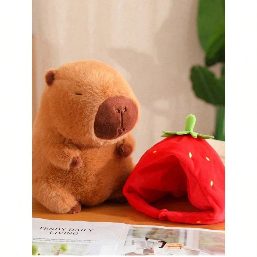 40CM. Cute Capybara Plush Doll. A Capybara Stuffed Animal With A ...