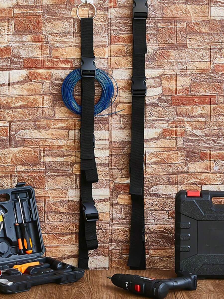 1/2pcs Heavy Duty Garage Organizer For Cables, Hoses, Ropes ...